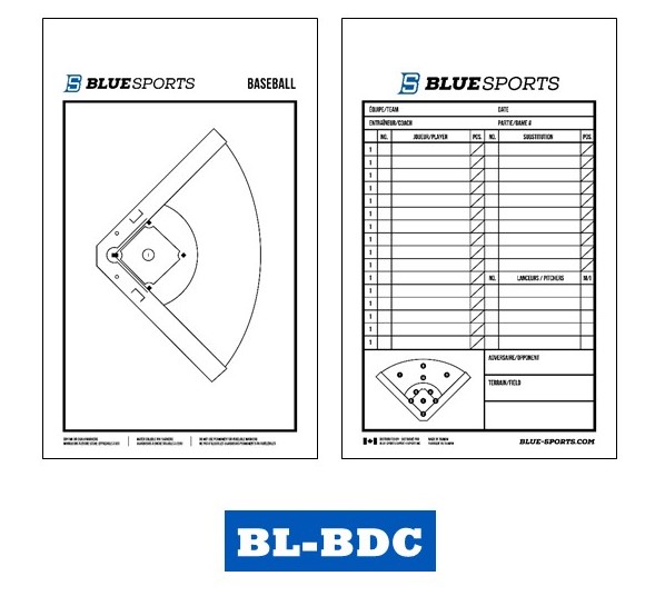 Tableau de baseball Deluxe 10" X 16" / Baseball board