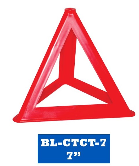 Triangular Cone 7'' - Unweighted